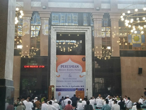 Wakapolri Resmikan Masjid Raden Patah UB – LPM Perspektif