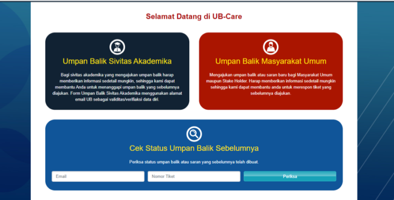 Launching UB Care, Sosialisasi Mahasiswa Kurang – LPM Perspektif